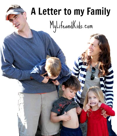 Dear Family... - My Life and Kids