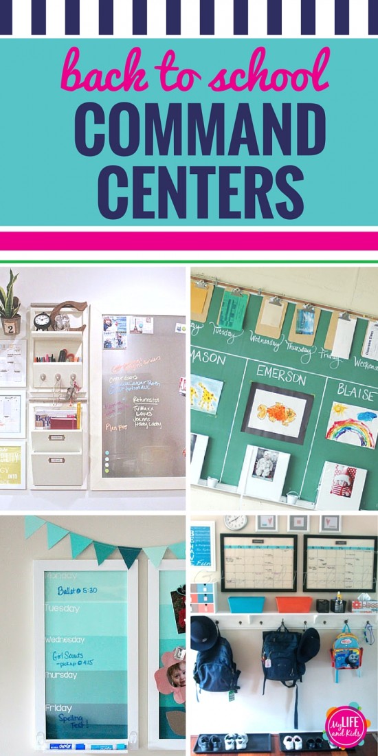 10 Back to School Command Centers