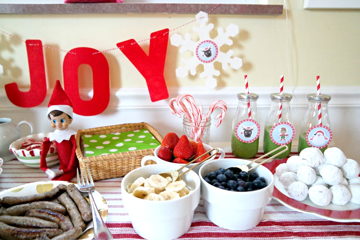Christmas Elf Brunch - Games, Recipes, Free Printables - My Life and Kids