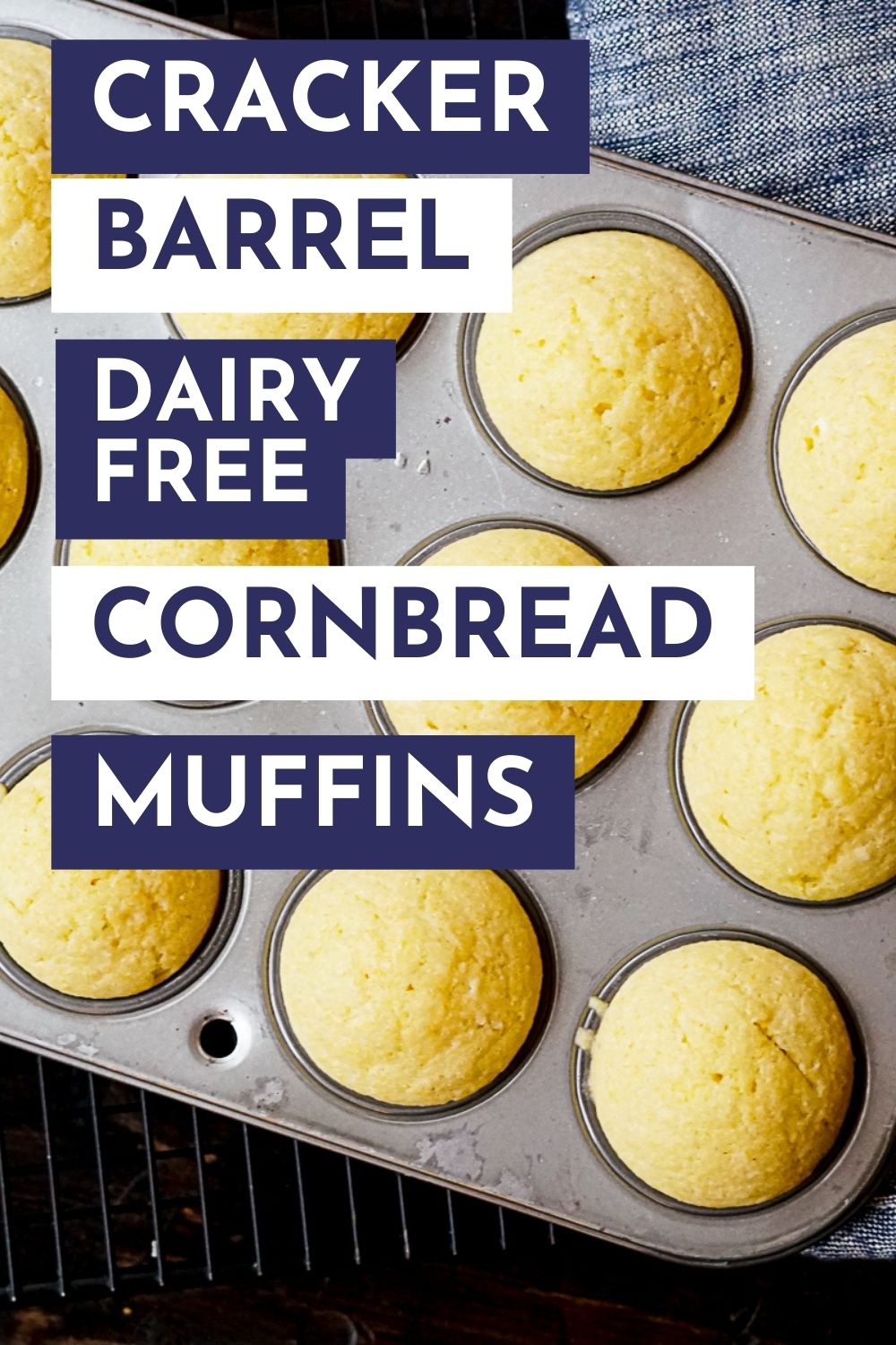 Dairy Free Cracker Barrel Cornbread Muffins Copycat Recipe - My Life ...